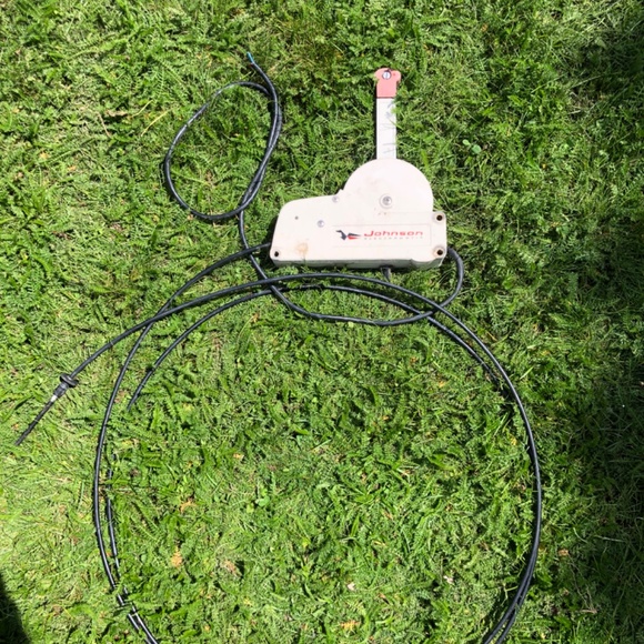 Johnson | Other | Electric Outboard Shifter Control Box Vintage Johnson ...